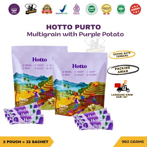 Jual Hotto Purto Multigrain with Purple Potato 2 Pouch - Kota Medan ...
