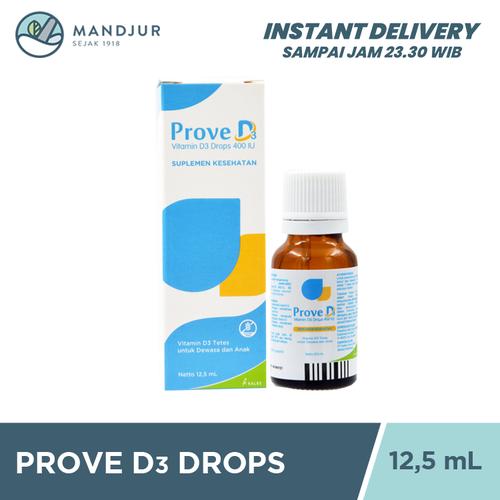 Jual Prove D3 Drops 12.5 ml - Vit D3 400 IU - Jakarta Pusat - Apotek ...