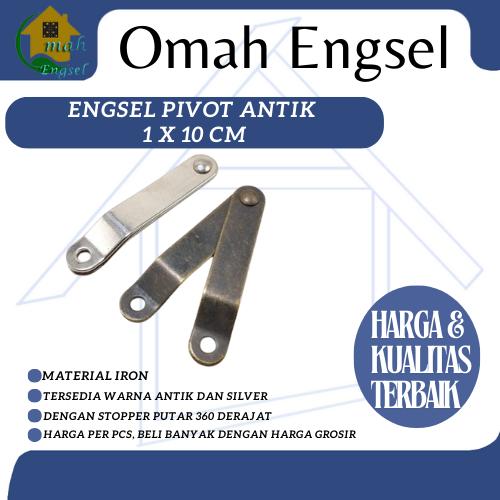 Jual Engsel pivot antik 1x10 cm G.28 Engsel kitir siku Engsel putar ...