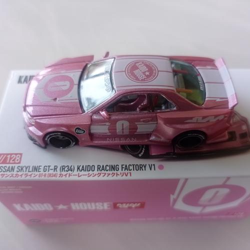 Jual KHMG128 - Kaido House GT Nissan Skyline GT-R (R34) Pink Kaido ...