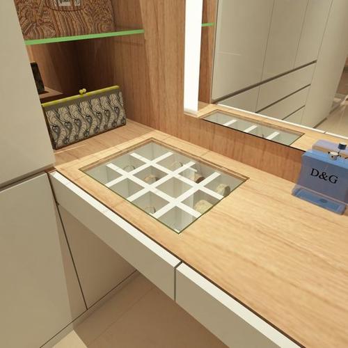 Jual MEJA RIAS MINIMALIS MODERN PLYWOOD CUSTOM - HPL/ METER - Blokmin ...