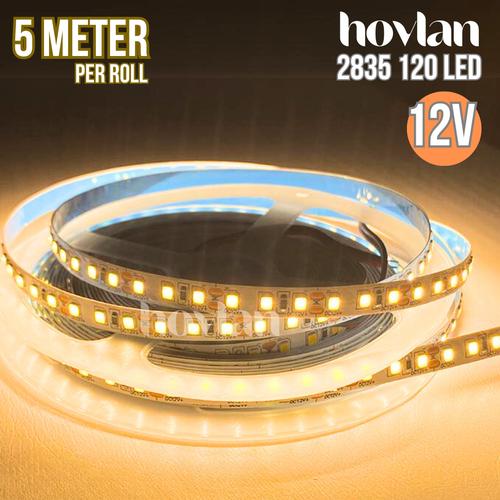 Jual Led Strip 2835 120 Mata Rapat SMD 12v Flexible Lampu 5 Meter Pita ...