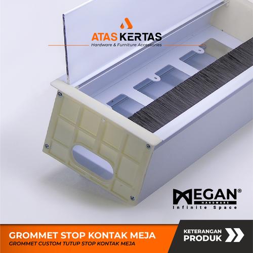 Jual BOX grommet custom-gromet kabel meja-tutup stop kontak meja tanam ...