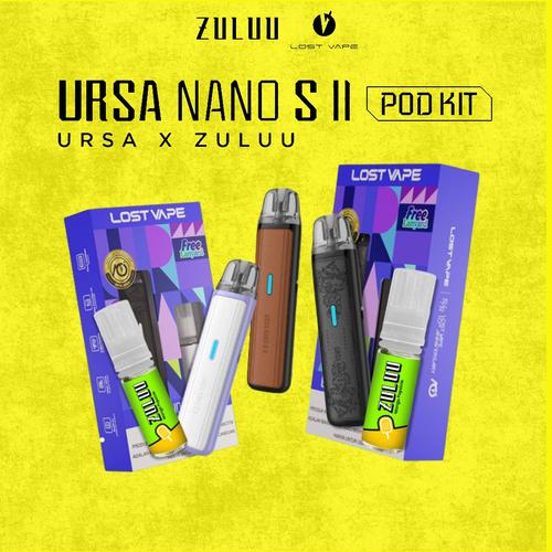 Jual Ursa Nano S2 Pod Kit + Zuluu Mango Popsicle Salt Nic 15ML by Lost ...