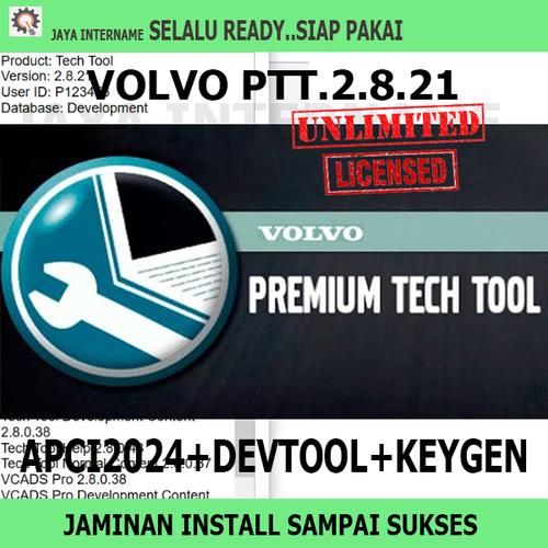 Jual Volvo Software, Premium Tech Tool 2.8.21 for Volvo, PTT 2.8 Volvo APCI 2024+ DEV Diagnostic ...
