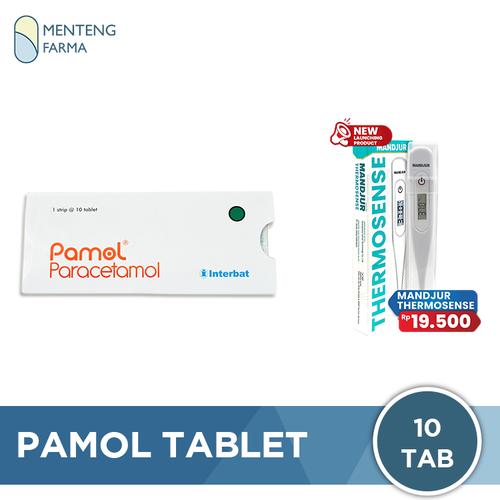 Jual Pamol 500 Mg 10 Tablet - Obat Pereda Demam, Sakit Gigi, Sakit ...