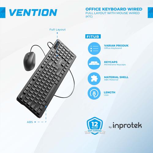 Promo Vention Keyboard Cable Wireless Keyboard Bluetooth Optical USB ...