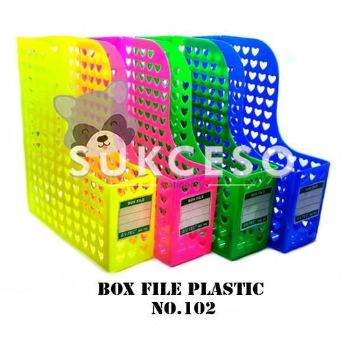 Jual Vtec Box File Plastik Tempat Berkas Dokumen Murah - Pink - Kota ...