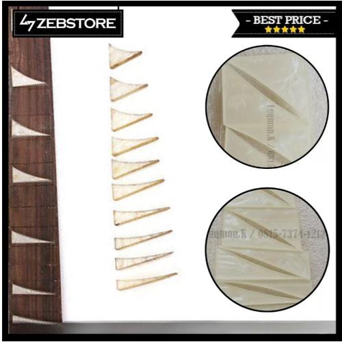 Jual Inlay Marker Fretboard Fingerboard Gitar Triangle Pearl - Kota ...