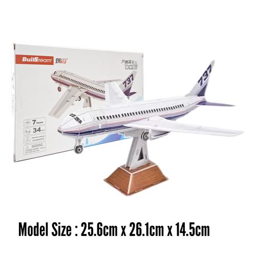 Promo Miniatur Pesawat Boeing 737 A380 Puzzle 3d - A737 - Jakarta Barat ...