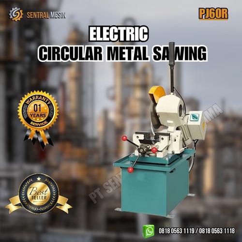 Jual Elektrik Circular Metal Sawing Machine type PJ60R , Alat Mesin ...