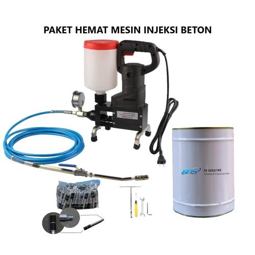 Jual PAKET HEMAT MESIN INJEKSI + PU + PEKER GROUTING MACHINE PACKAGE ...