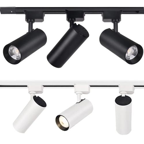 Jual LAMPU REL RELL TRACK SOROT LED SPOTLIGHT SPOT LIGHT 12W 20W 25W ...