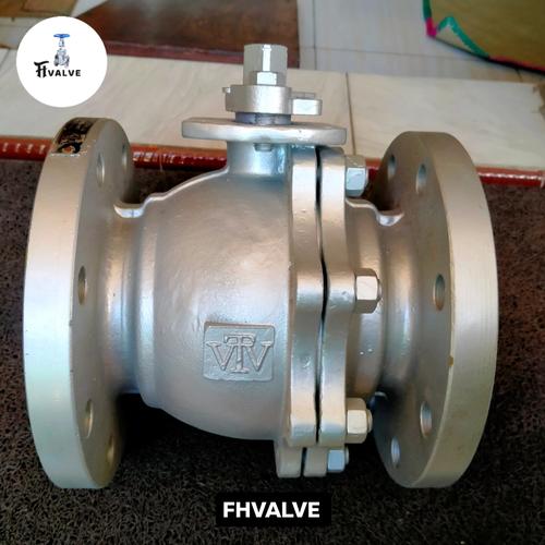 Jual Ball Valve VTV 4" Inch WCB Flange ANSI 150 - Carbon Steel DN100 ...