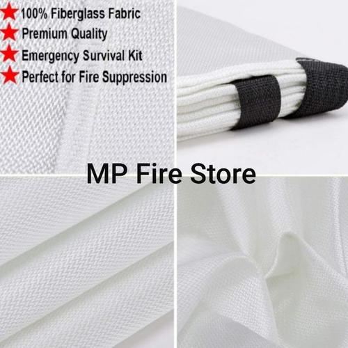 Jual NEW Fire Blanket Selimut Pemadam Api Anti Bara Panas Kebakaran ...