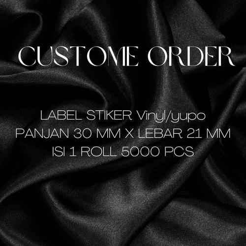 Jual LABEL BARCODE VINYL 21X30 MM LABEL STIKER YUPO/VINYL 21X30 MM 4 ...
