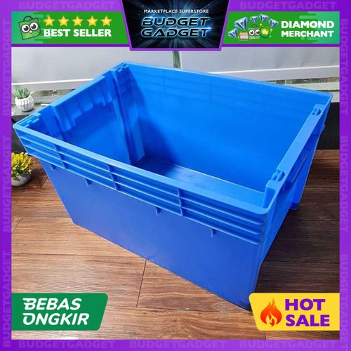 Jual Box Container Plastik Gudang Kotak Penyimpanan Barang Tanpa Tutup ...