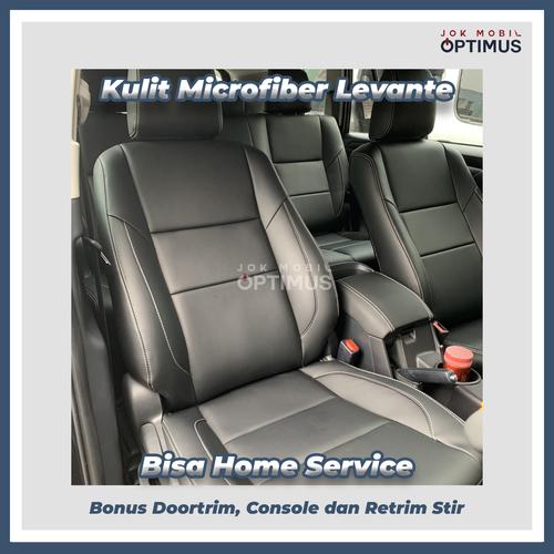 Promo Sarung Jok Paten Kulit Microfiber Vision Levante Mobil 3 Baris ...