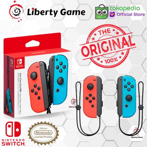 Promo NINTENDO SWITCH JOYCON LEFT + RIGHT (COLORS) Cicil 0% 3x ...