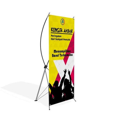 Jual (BISA CUSTOM) Cetak Stand Banner X Banner Spanduk - Kab. Lebak ...