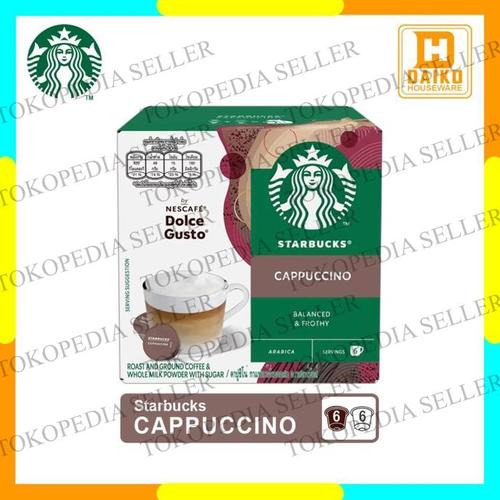 Jual Miliki Starbucks Capsule By Nescafe Dolce Gusto Ndg Cappuccino ...