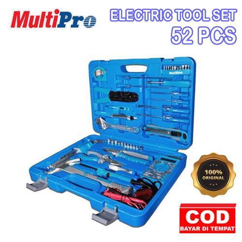 Jual MULTIPRO Toolkit Set Electric Tool set 52 pcs - Kab. Bekasi ...