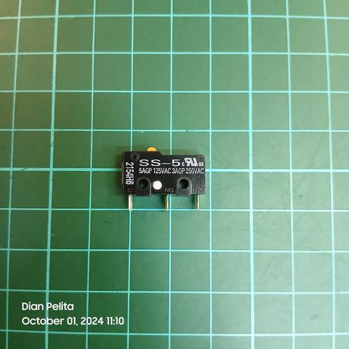 Jual Omron Micro Switch Snap Action SS-5 SPDT 3A 250VAC - Jakarta Barat - Dian Pelita Glodok ...