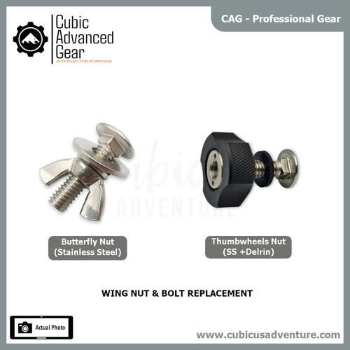 Jual CAG Wing Nut With Washer Backplate Screw | Baut Wing Backplate ...