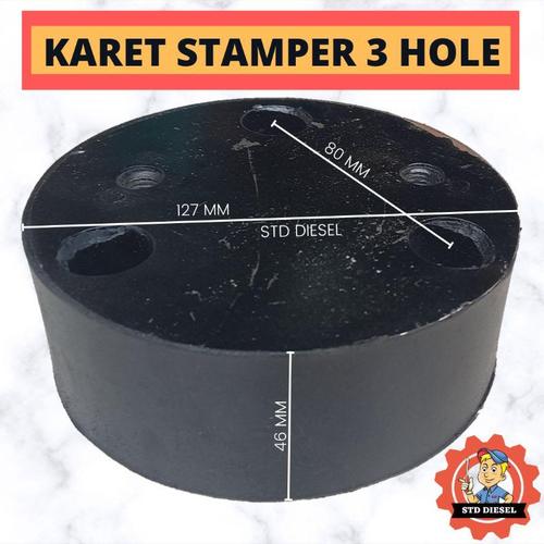 Jual KARET STAMPER KUDA ENGINE MOUNTING MONTING LUBANG 3 - Jakarta ...