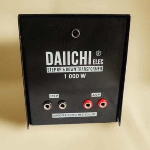 Jual Daichi trafo step up 110V-220v step down 1000w alat naik turun ...
