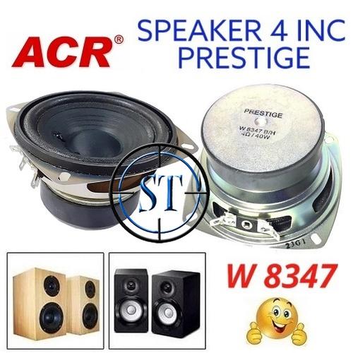 Jual Speaker ACR 4 Inch 4R 40W W8347 B/H PRESTIGE Woofer 40 Watt 4 Ohm ...