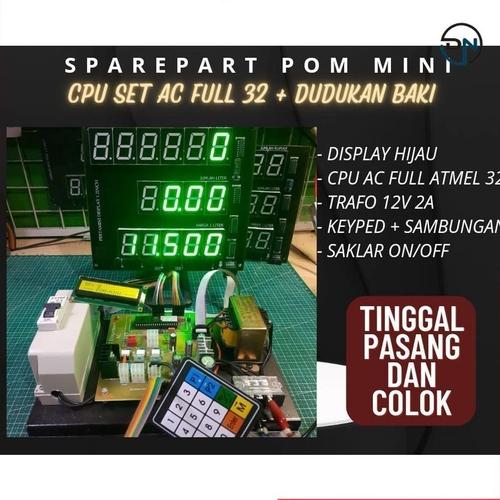 Jual Set Modul CPU Plat Papan Cpu Pertamini Pom Mini Digital Display 7 ...