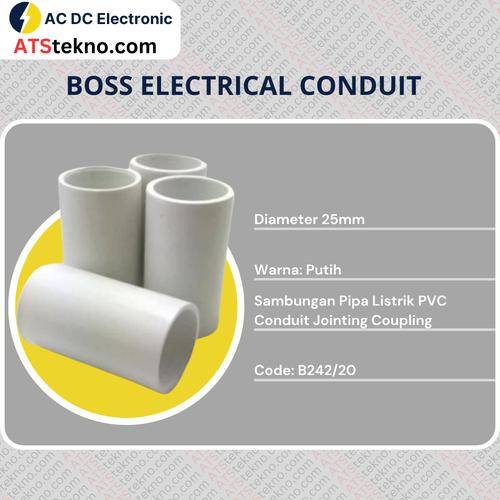 Promo Boss Sock 25 mm Sambungan Pipa Listrik PVC Konduit Conduit ...