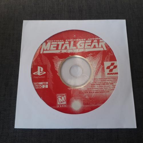 Jual cd ps1 metal gear solid disc 2 - Kab. Sidoarjo - Jaya Way | Tokopedia