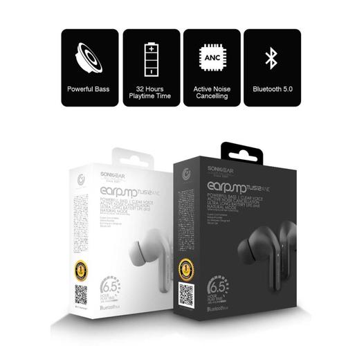 Jual SonicGear Earpump TWS 12 Active Noise Cancelling - Hitam - Jakarta ...