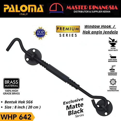 Jual Window Hook PALOMA WHP 642 BRASS 8 Inch ( 20CM) Hak Angin Cantolan ...