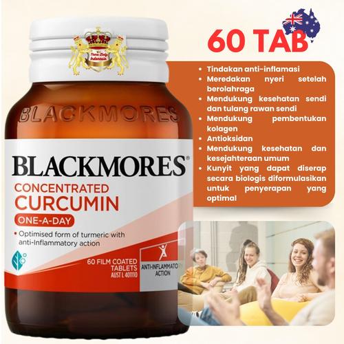 Jual Blackmores Concentrated Curcumin ONE A DAY 60TAB - Kota Tangerang ...