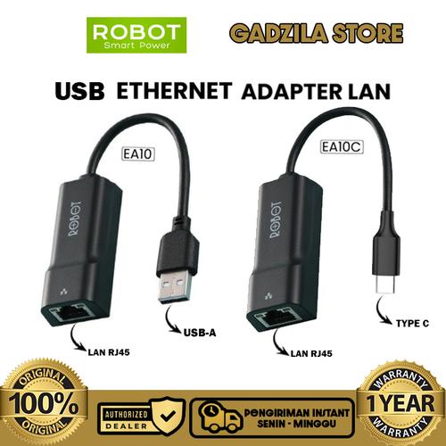 Jual Robot EA10 Kabel Converter Adapter USB Ethernet To LAN RJ45 PC ...