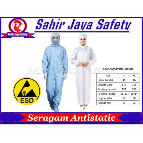 Promo Baju Clean Room Seragam Painting Baju Antistatic Coverall ...