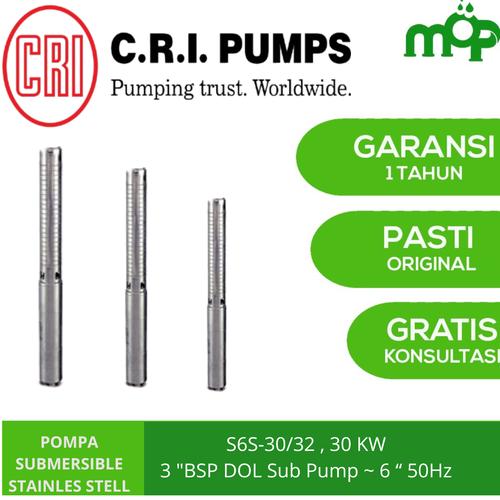 Jual Pompa CRI S6S-30/32 ,30kw ,3" BSP DOL Sub Pump ~ 6" 50Hz (Bare Pump) - Kota Bekasi - Mepi ...