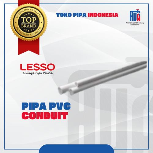 Jual Pipa PVC Conduit -- Lesso - 25 mm - Jakarta Pusat - Toko Pipa Indonesia | Tokopedia