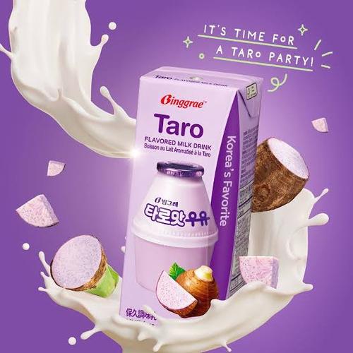 Promo [Logo HALAL] Binggrae Taro Milk - Susu Korea Original - Kab ...