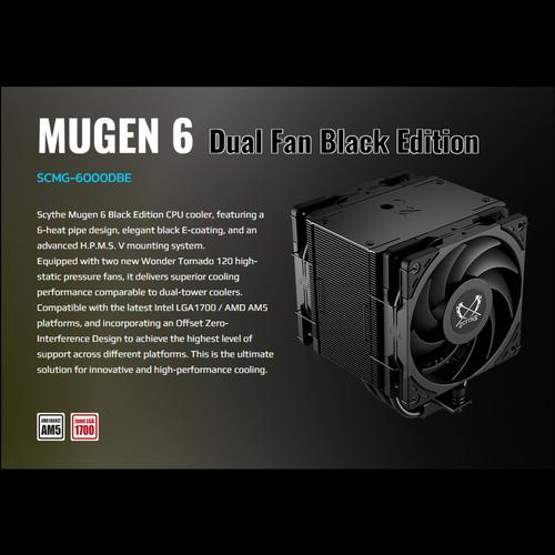 Promo Scythe Mugen 6 DBE Dual Fan Black Edition - Cooler CPU Cicil 0% ...