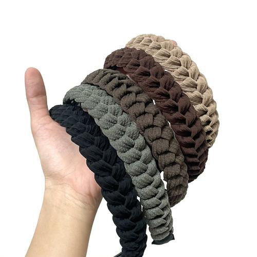 Jual Bando Kepang / Braided / Polos Kain / Headband / Hairband / Made ...