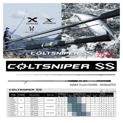 Jual Shimano Colt Sniper SS 2024 Shore Jigging Rod Land Base Joran ...