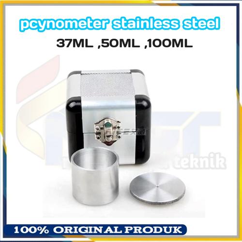 Jual Density Specific Gravity Cup pycnometer 37cc 37ml Stainless steel ...