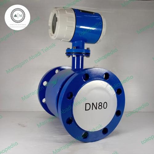 Jual Flow meter electromagnetic 3 inch Dn 80 mm| water meter 3 inch ...