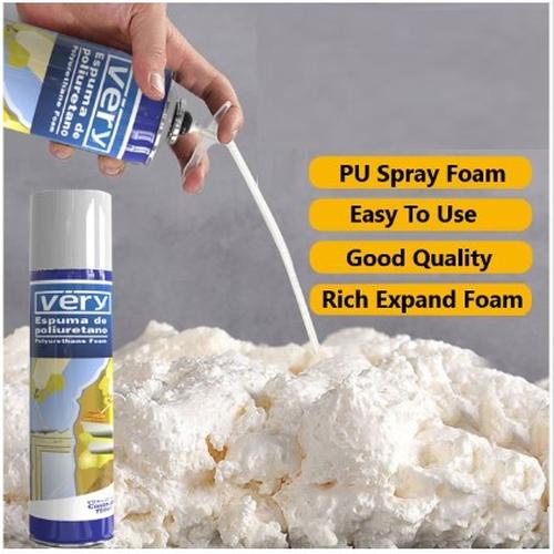 Jual POLYURETHANE FOAM 750ml PU Busa Foam Sealant Polyurethane Foam / PU Sealant Foam Spray ...
