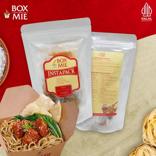 Jual BOXMIE InstaPack Bakmi Frozen - Aromatic Garlic Spicy Chicken ...