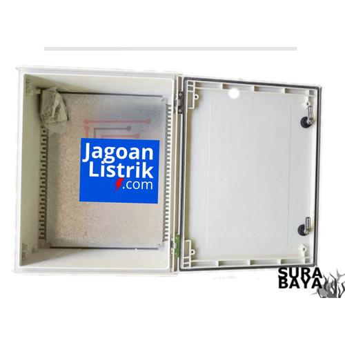 Jual Box Panel 40x30x20 Fort Fiber Glass PVC with Base Plate 40 x 30 x ...